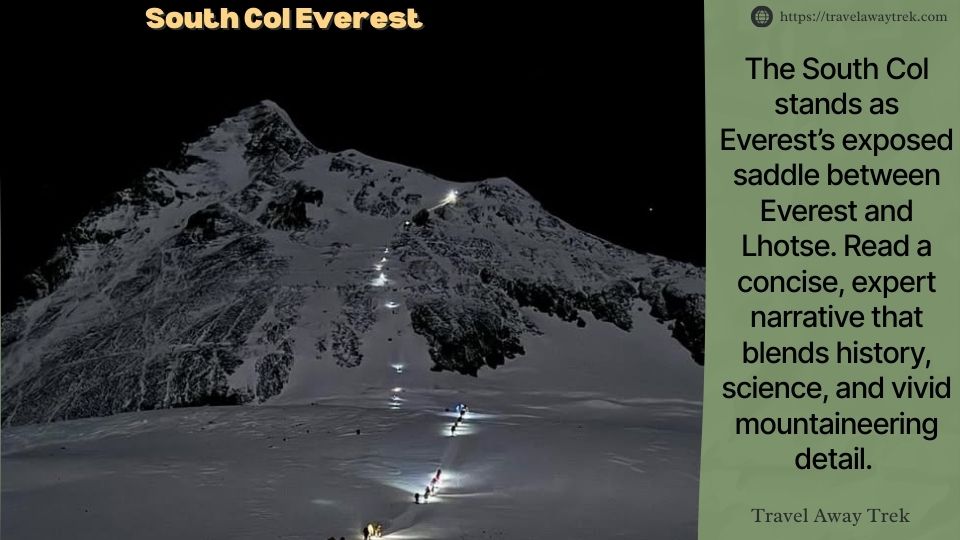 South Col Everest - The Final Gateway to the Top of the World